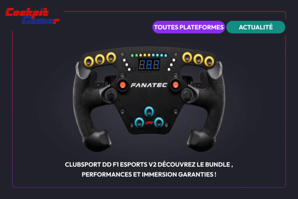 Clubsport DD F1 Esports V2 découvrez le bundle , performances et ...